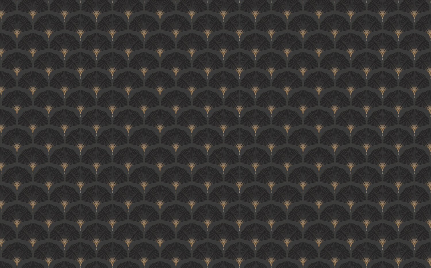 Black Fan Pattern Wallpaper – Wallpaper4all